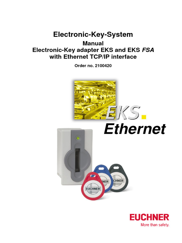 MAN Manual Electronic Key Adapter EKS and EKS en 03-05-19 2100420 | PDF | Transmission Control ...