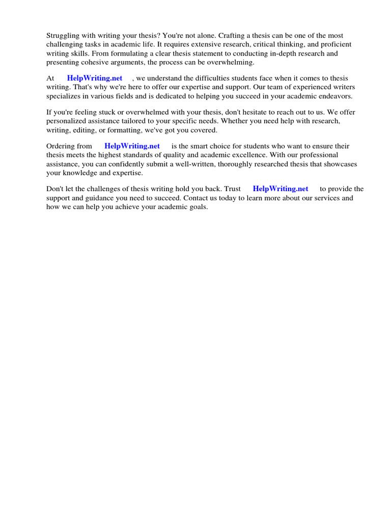 Harvard University Thesis Sample | PDF | Thesis | Essays