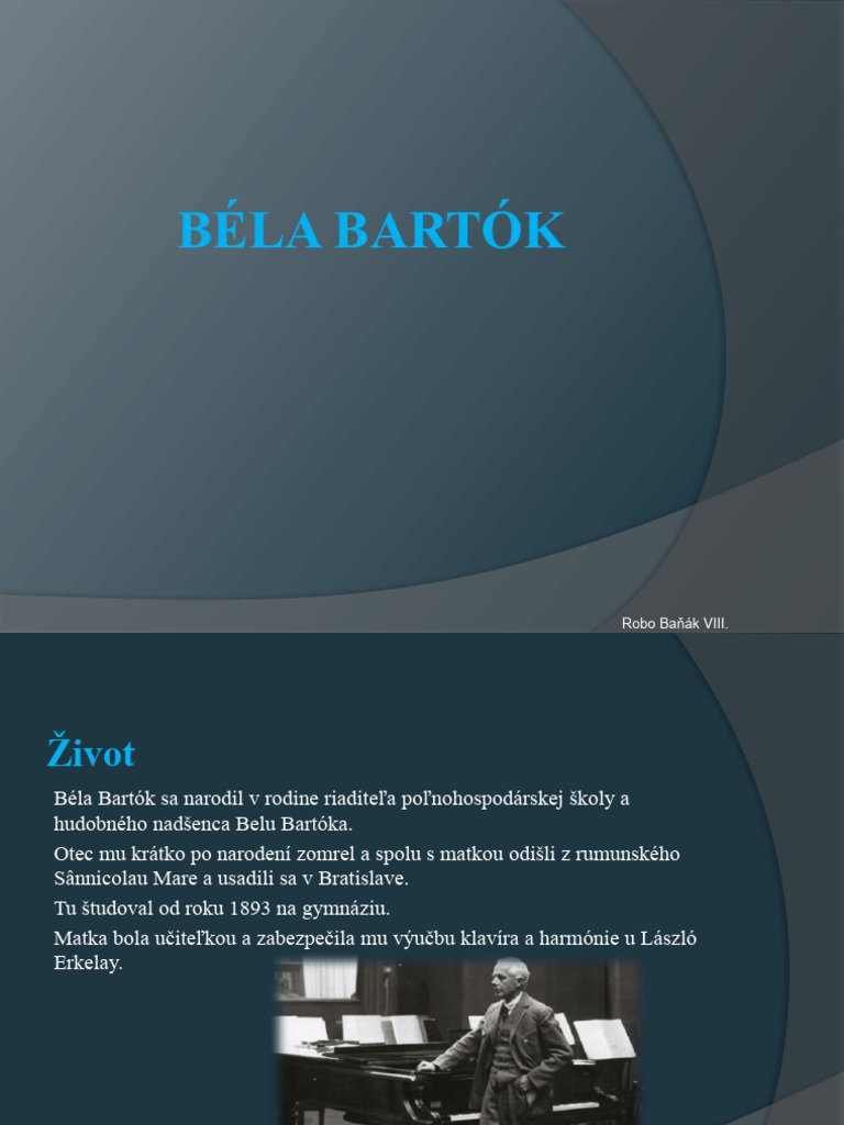 Béla Bartók | PDF