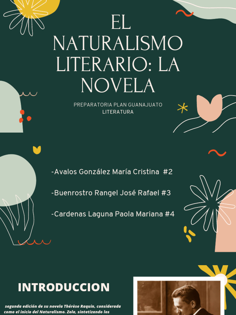 Naturalismo Literario: Émile Zola y su Impacto | PDF