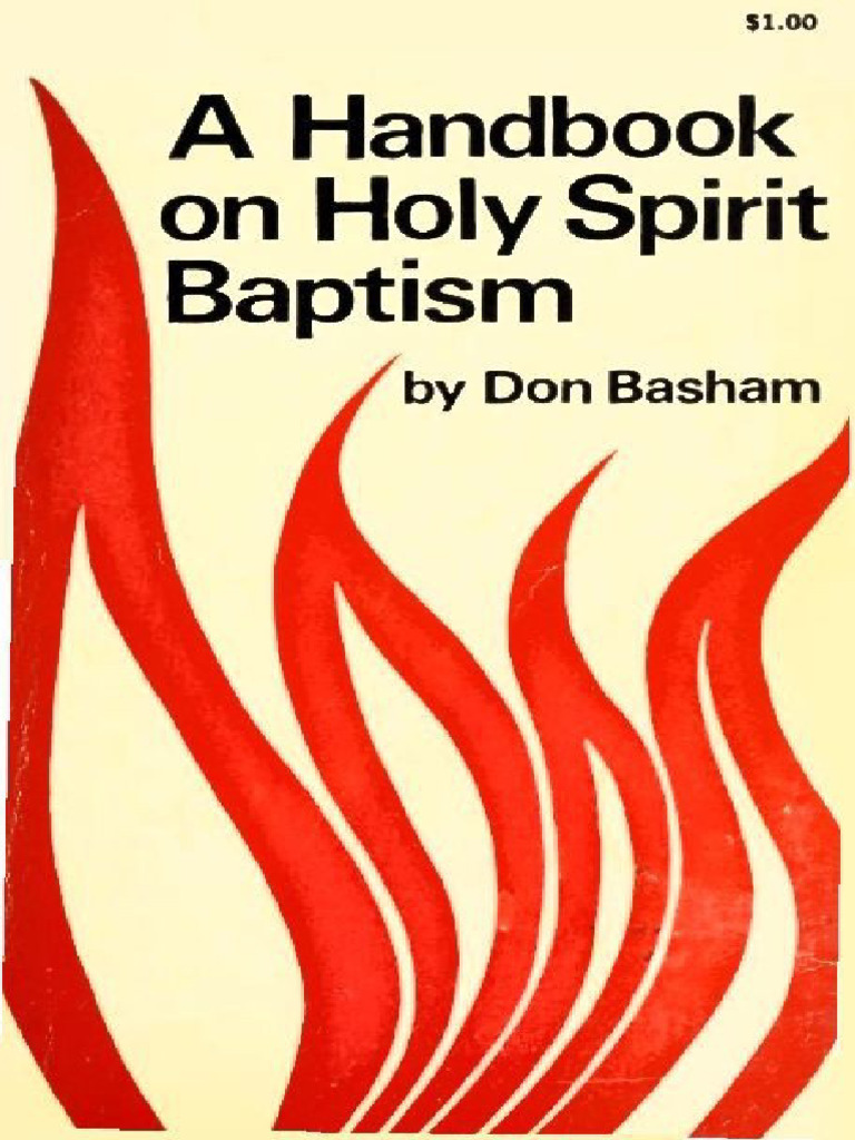 Un Manual Sobre El Bautismo Del Espíritu Santo - Don Basham | PDF ...