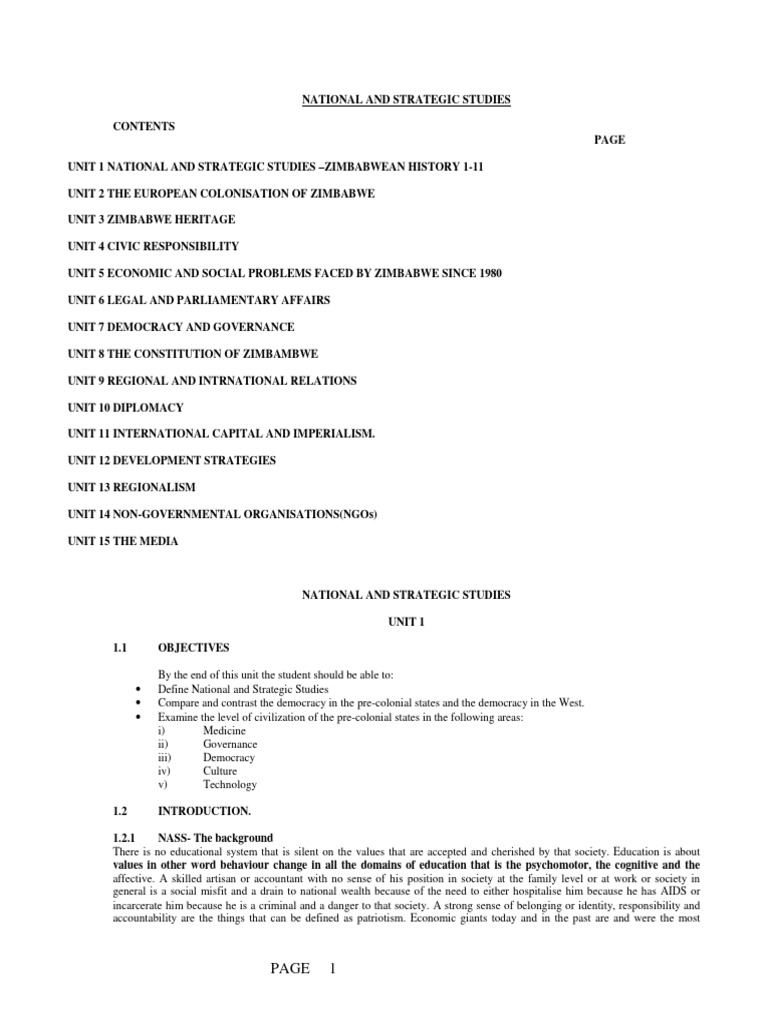 NASS Module PDF | PDF | Colonialism | Slavery