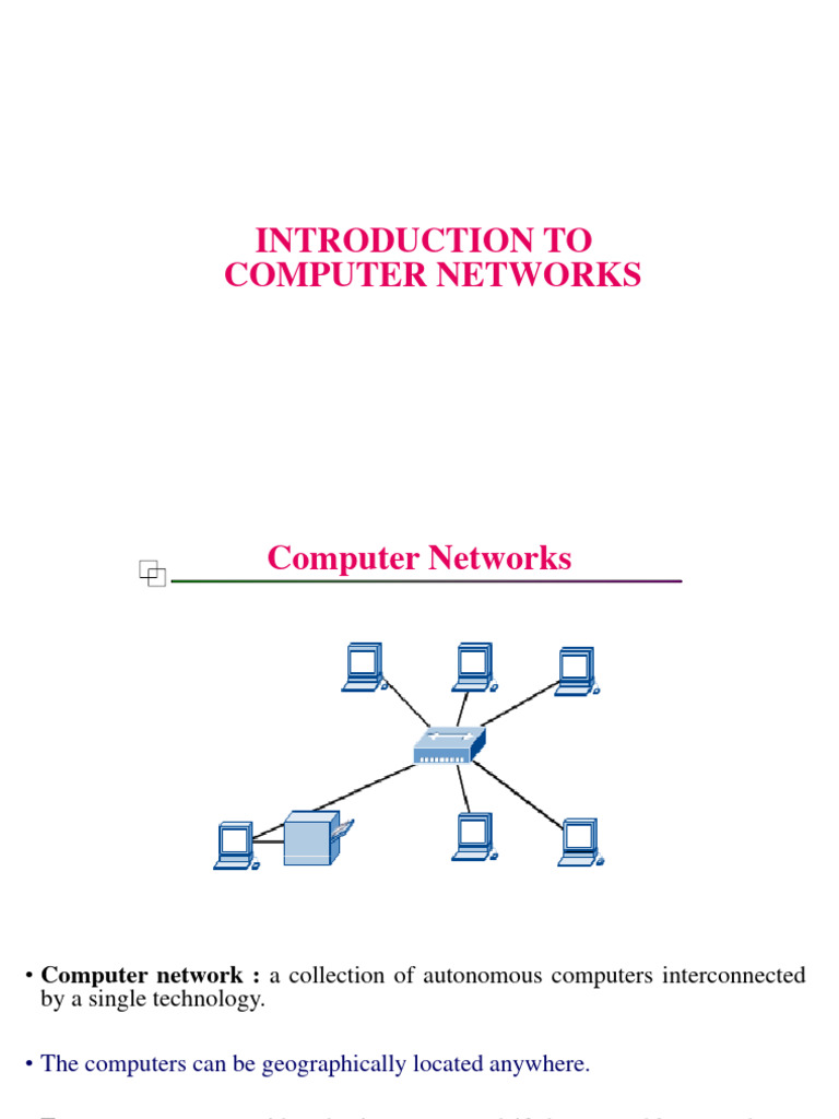 Chapter-1-2022 | PDF | Port (Computer Networking) | Computer Network