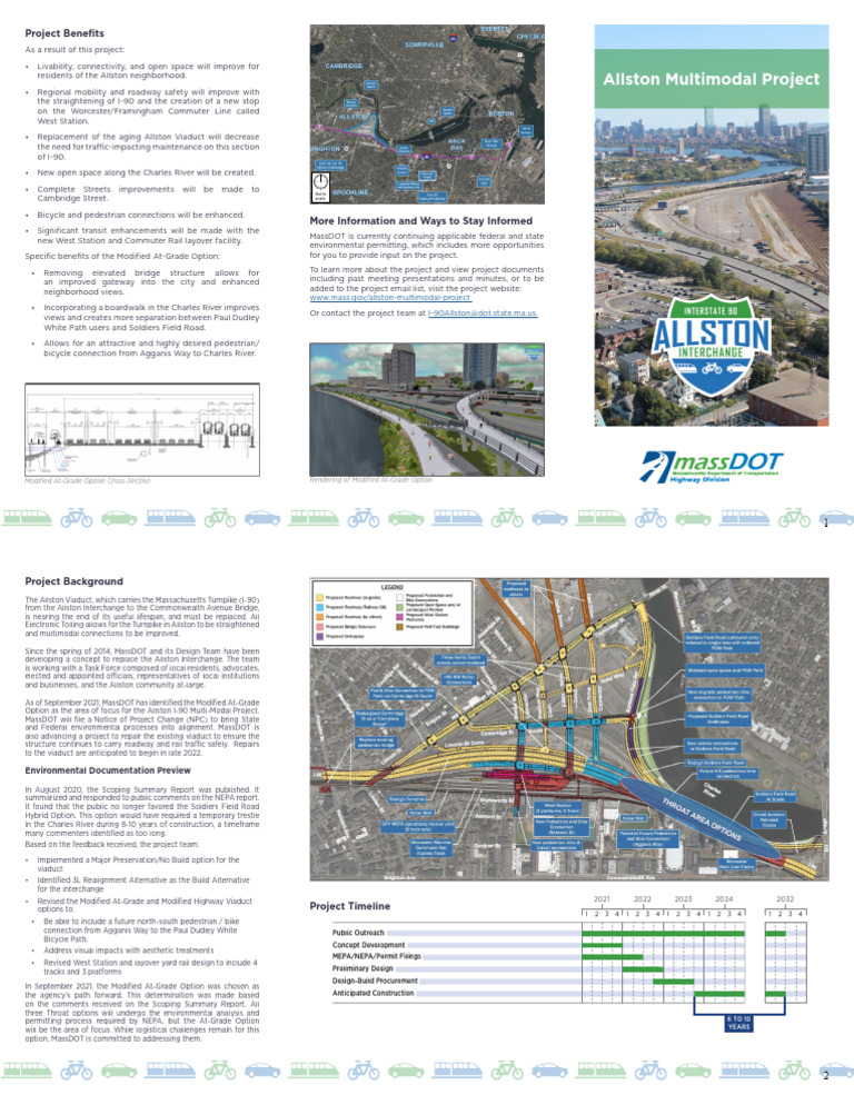 Allston Multimodal Project Overview | PDF | Computers
