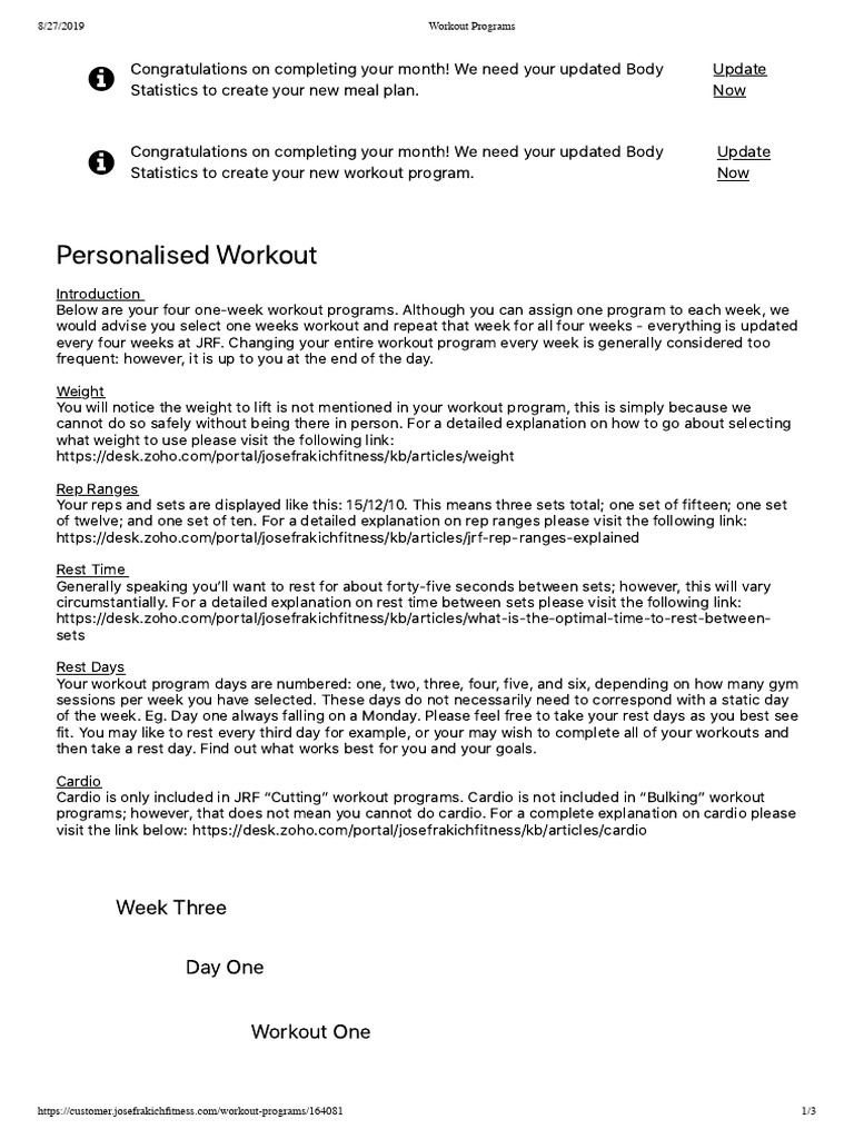 W3D1 | PDF | Management Of Obesity | Physical Fitness