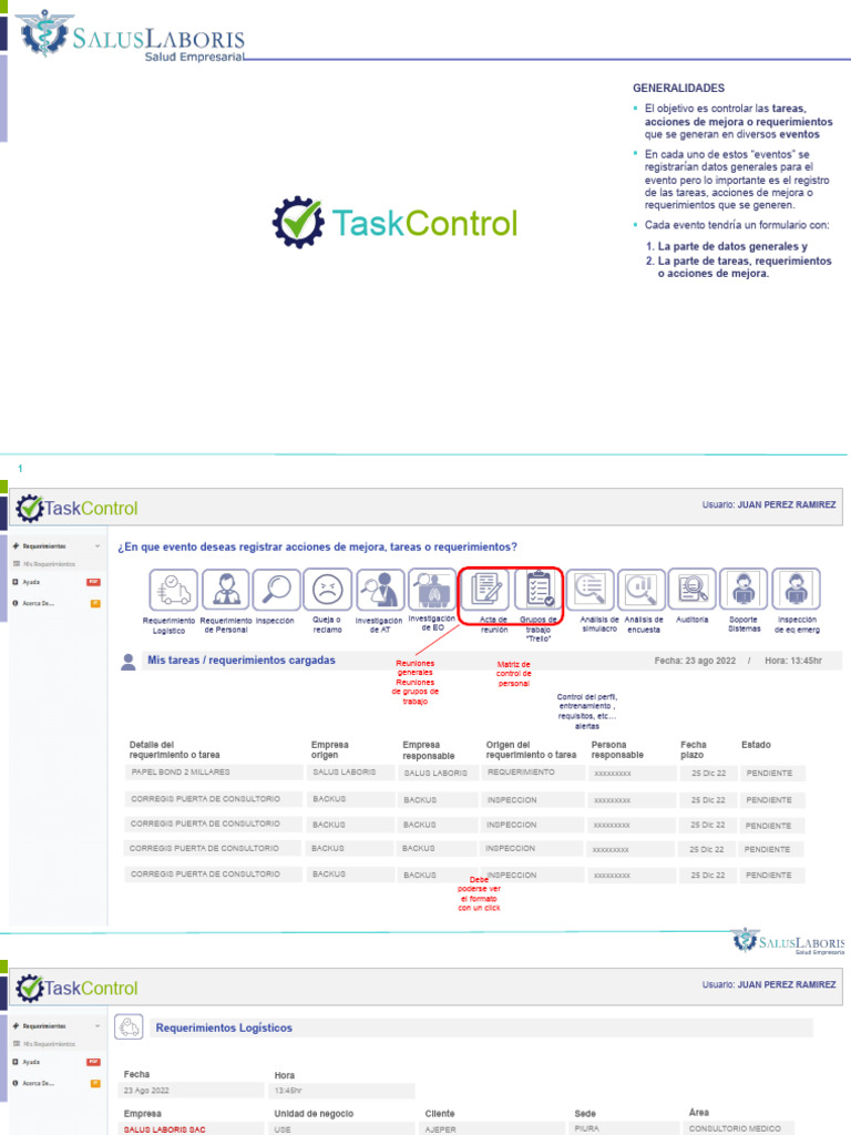 Taskcontrol 2023 | PDF
