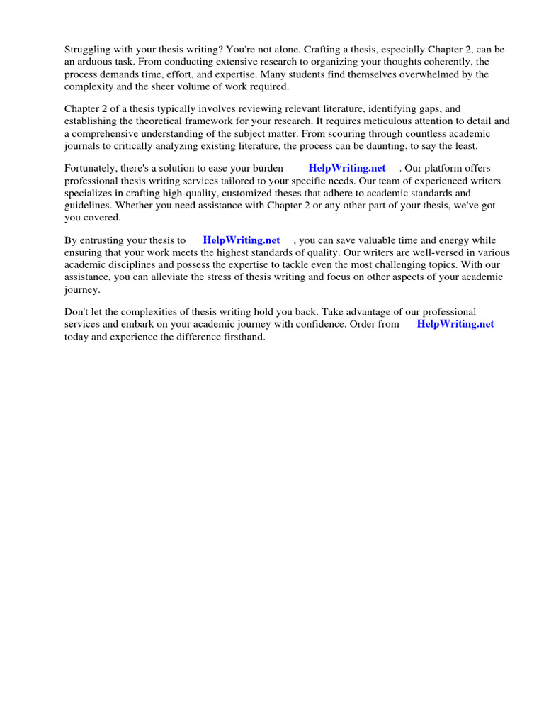Chapter 2 Thesis Sample Philippines | PDF | Thesis | Academic Publishing Chapter 2 Thesis Sample Philippines | PDF | Thesis | Academic Publishing