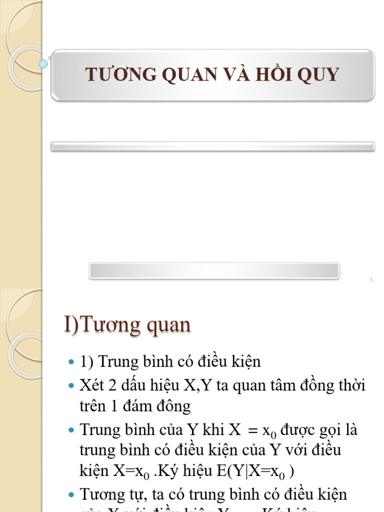 Tương Quan H I Quy | PDF