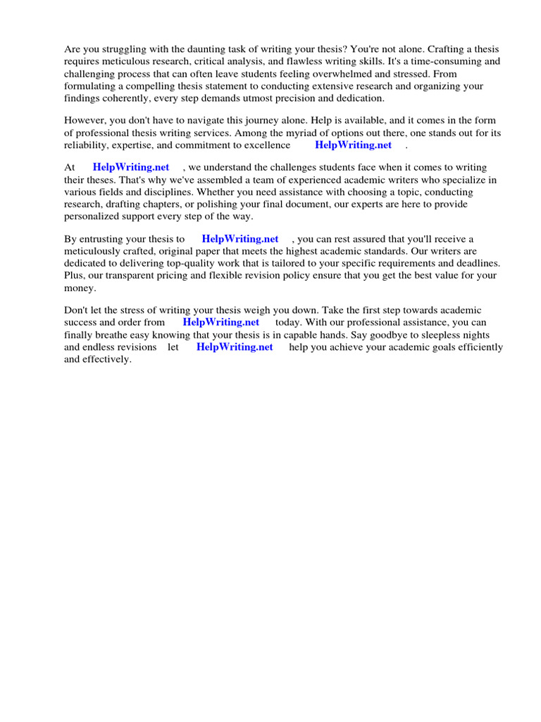 Thesis Help for Stressed Students | PDF | Car | Automotive Technologies