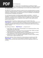 Civil Engineering Thesis Examples | PDF | Engineering | Thesis