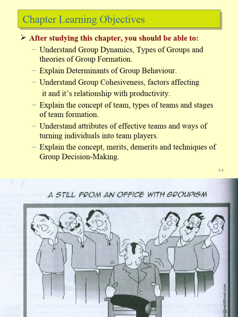 Unit-3 (Group Dynamics) | PDF | Group Cohesiveness | Decision Making