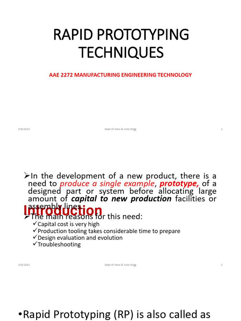 RP Technologies-AAE 2272 (2022) - 1 | PDF | Chemistry | Procedural ...