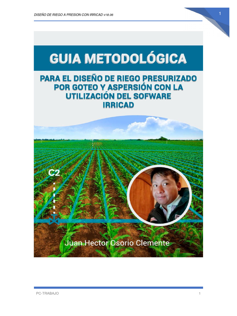 Diseño de Riego con Irricad v18.06 | PDF | Riego | Agua