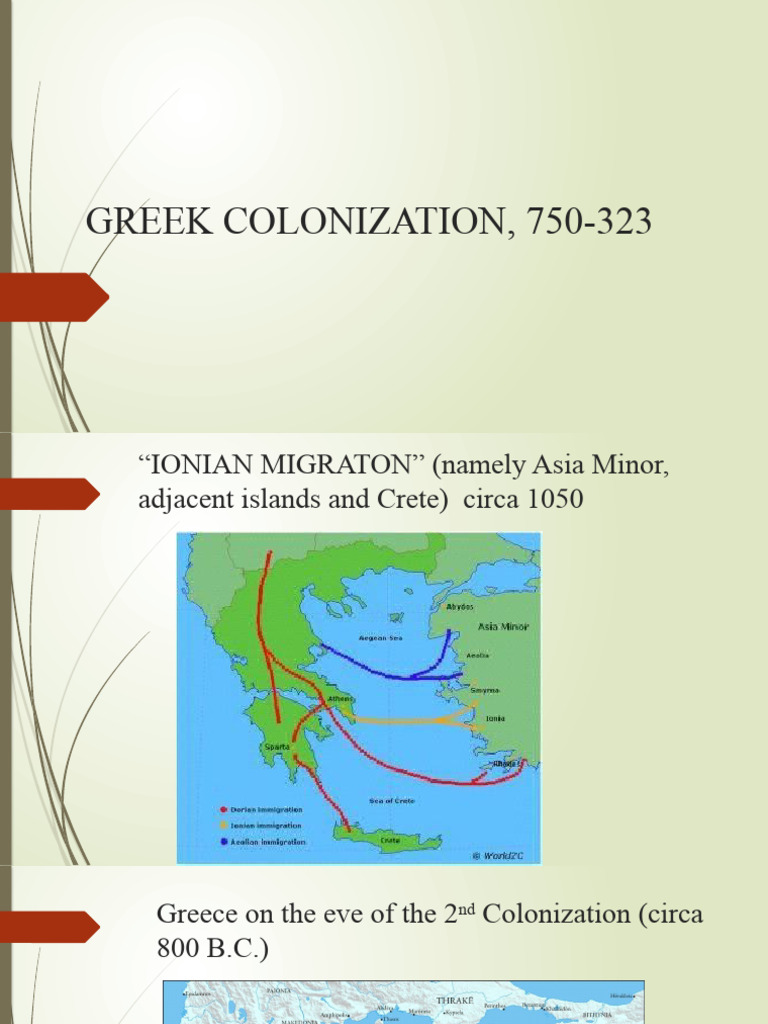 GREEK COLONIZATION-PRESENTATION (Autosaved) | Download Free PDF | Greco ...
