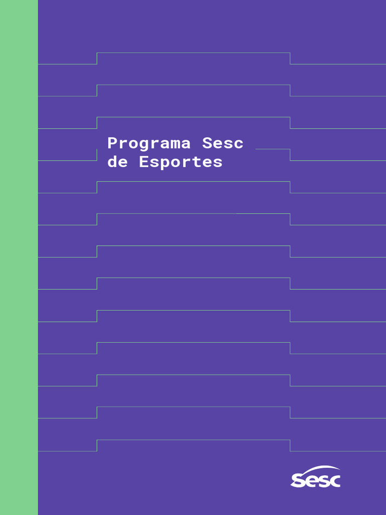 Programa Sesc de Esportes Prog Permanente Desenvolv Fisico Esportivo ...
