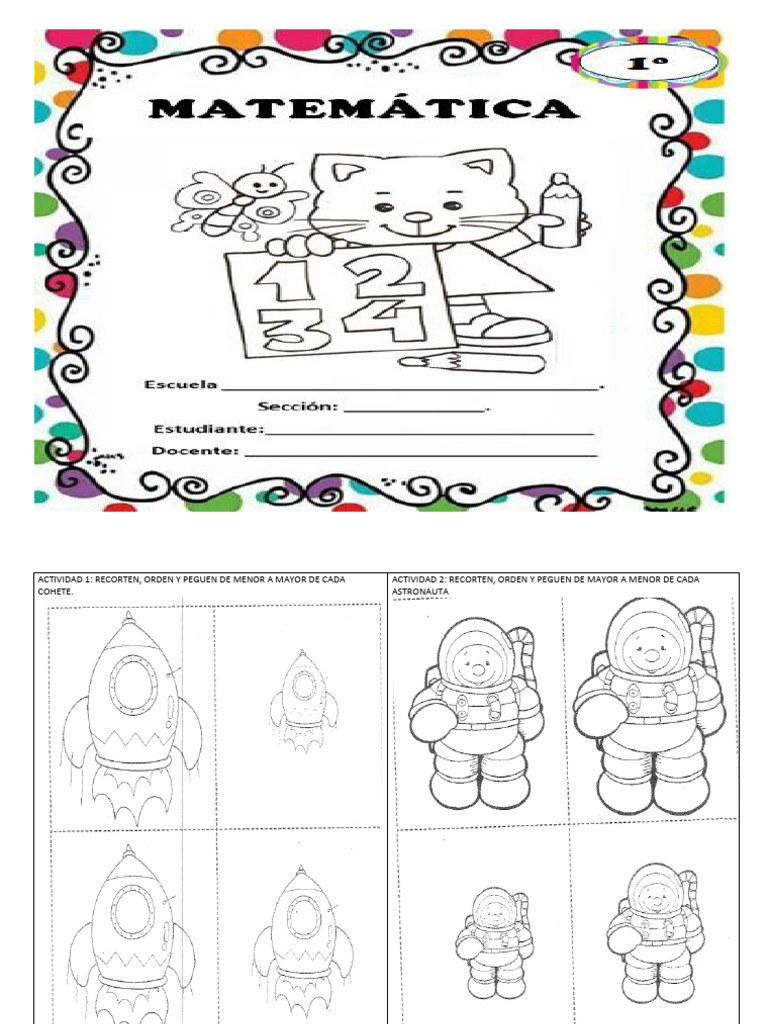 Cuadernillo Matematica 2024 | PDF | Hogar, jardinería y bricolaje | Arte