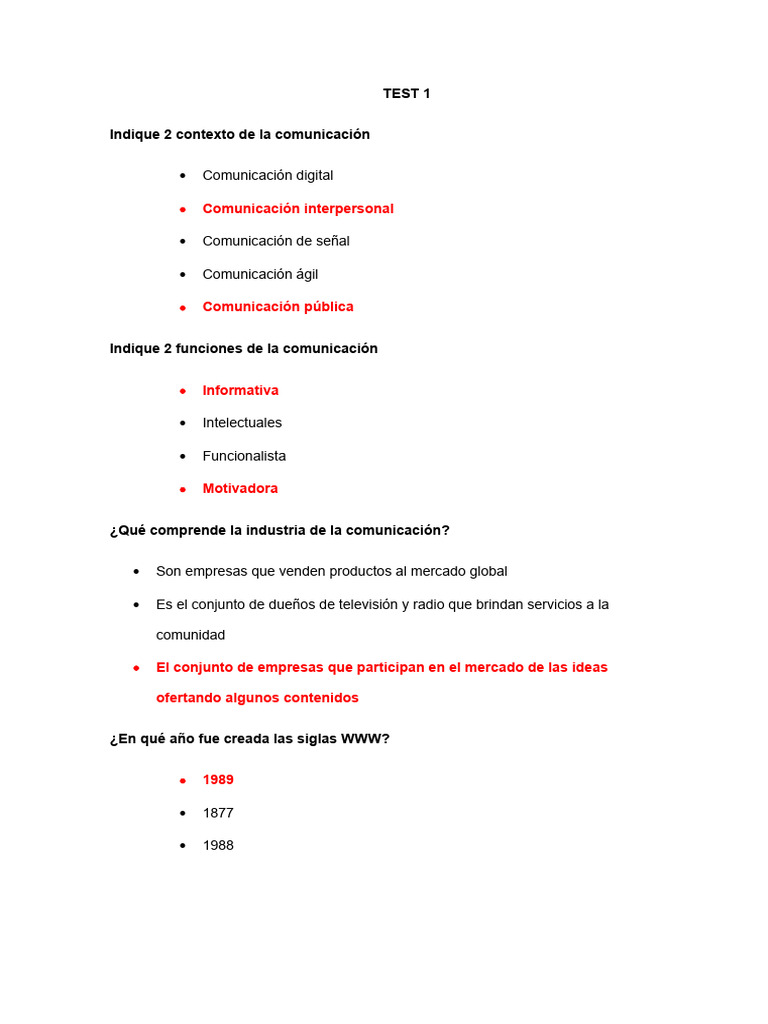 Guia de Medios de La Comunicacion 1 Semestre | PDF | Ciencias sociales
