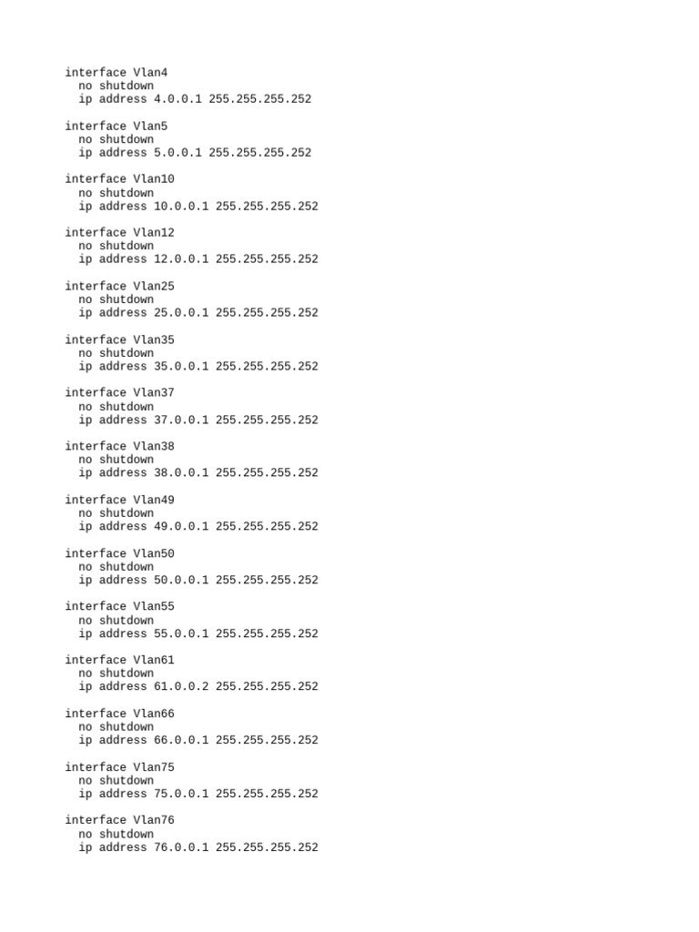 Interface FBarea | PDF | Ip Address | Internet Protocols