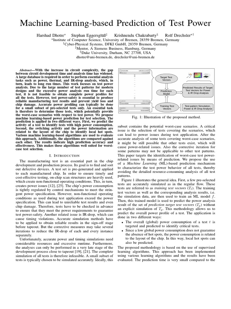 Machine Learning-Based Prediction of Test Power | Download Free PDF ...