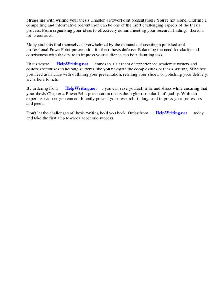 Chapter 4 Thesis | PDF | Thesis | Microsoft Power Point Chapter 4 Thesis | PDF | Thesis | Microsoft Power Point