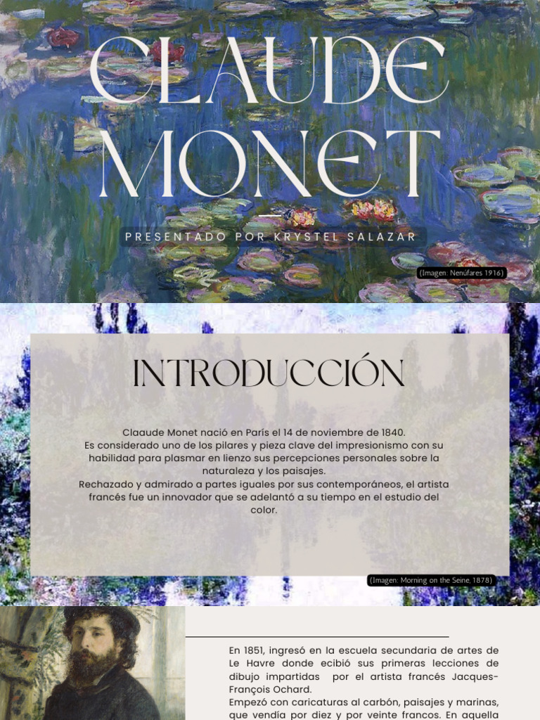 Monet presentación | PDF