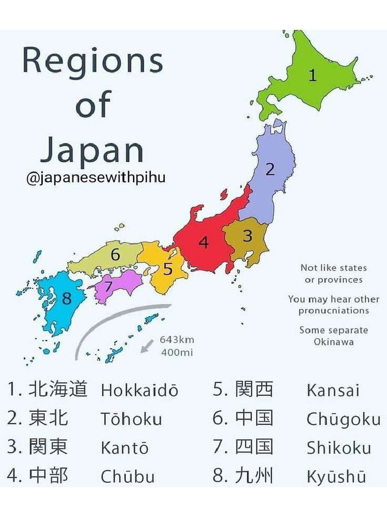regions of japan | PDF