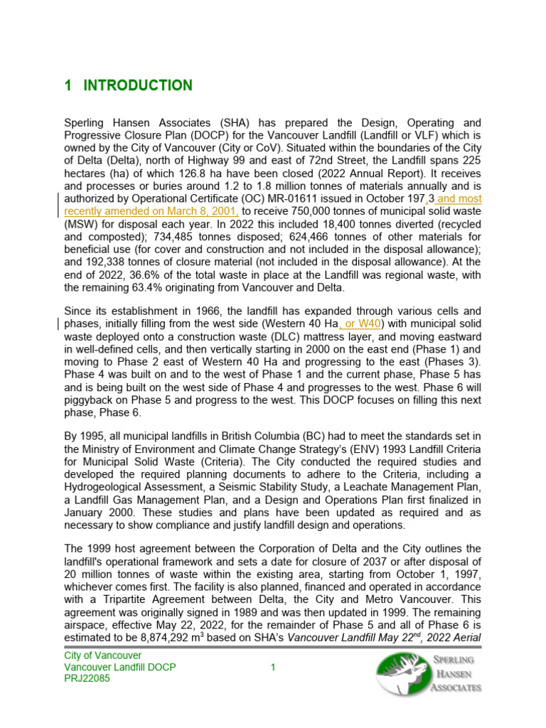 Introduction-V1 | PDF | Landfill | Waste