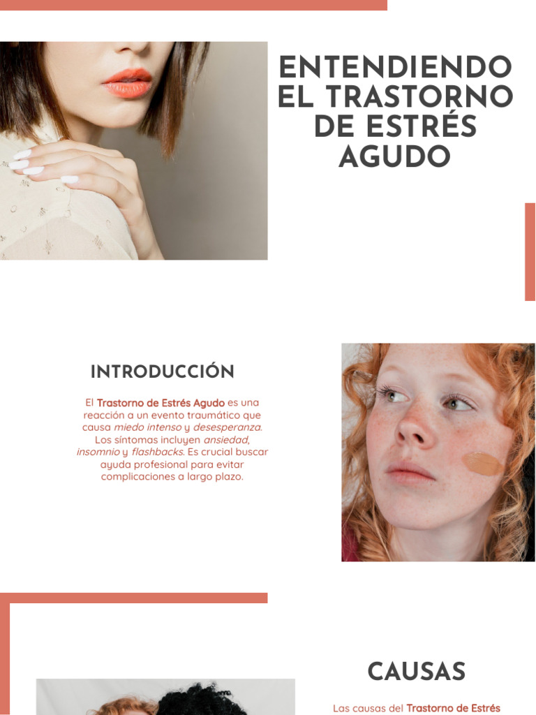 Entendiendo El Trastorno de Estres Agudo 2 | PDF