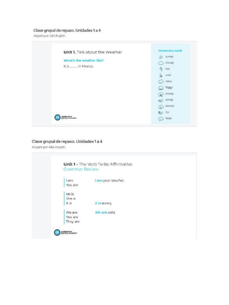 CLASE 1 REPASO | PDF
