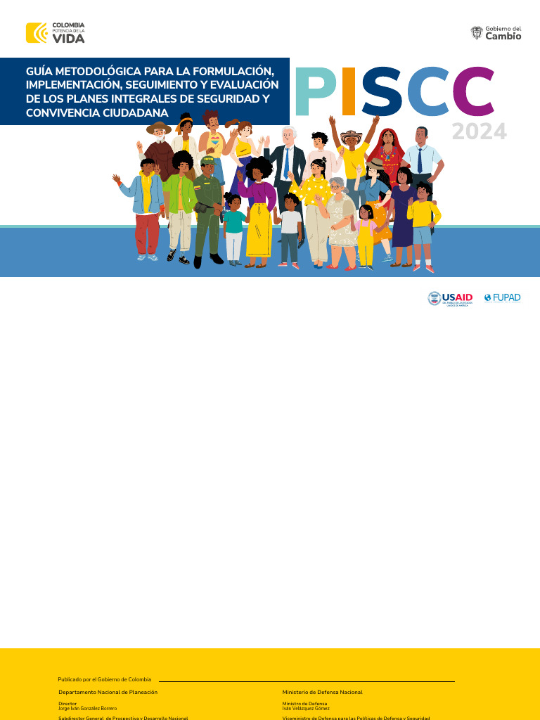 DNP - Guía de Bolsillo PISCC 2024 | PDF | Valores | Planificación