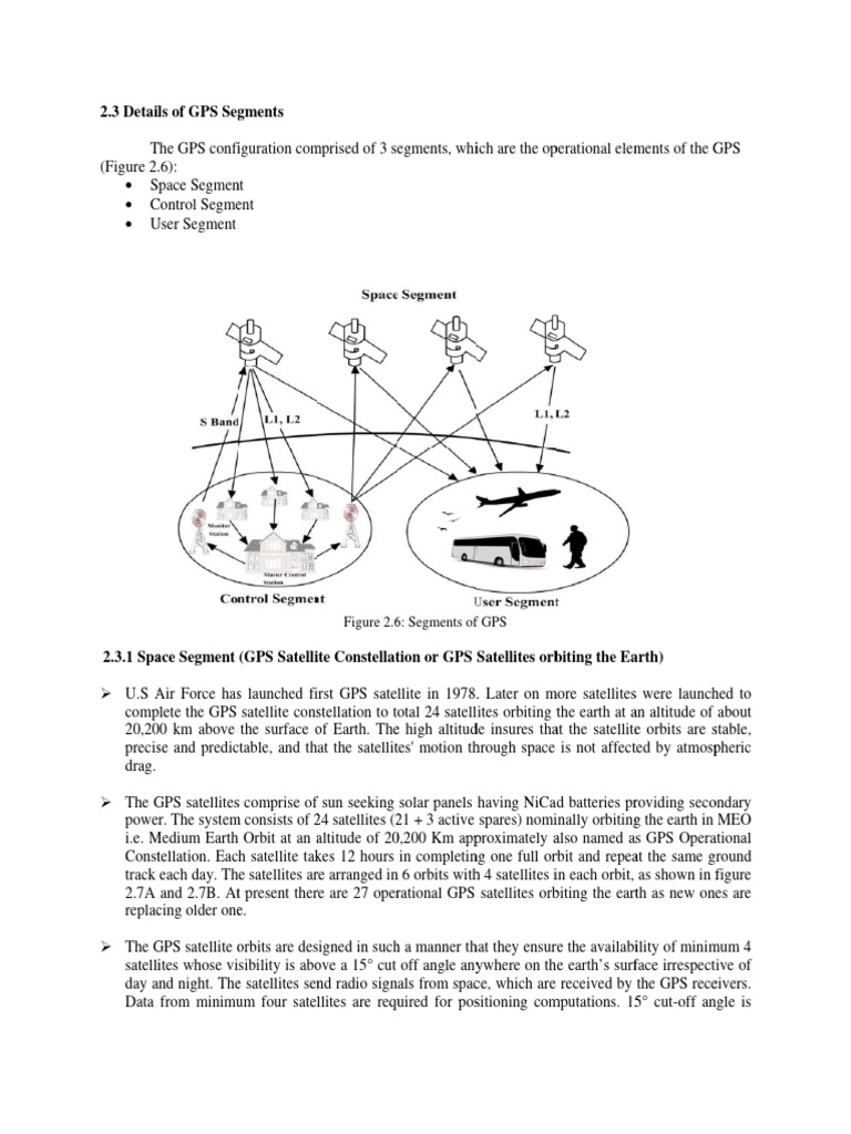 Lecture 4 | PDF | Global Positioning System | Satellite
