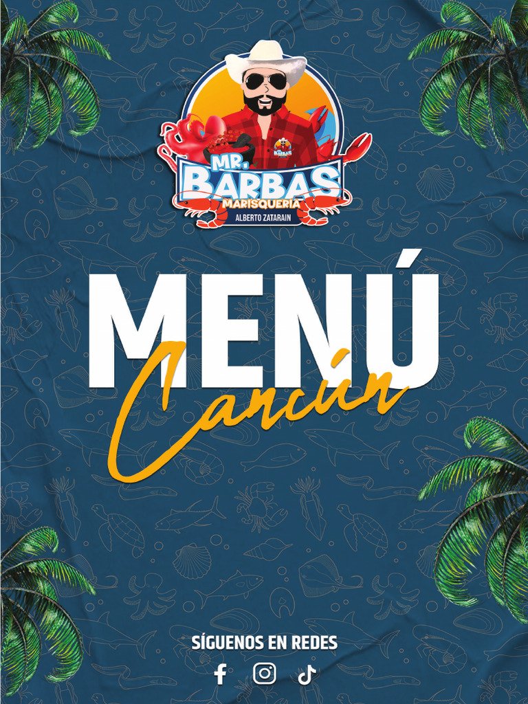 Menu MR Barbas | PDF