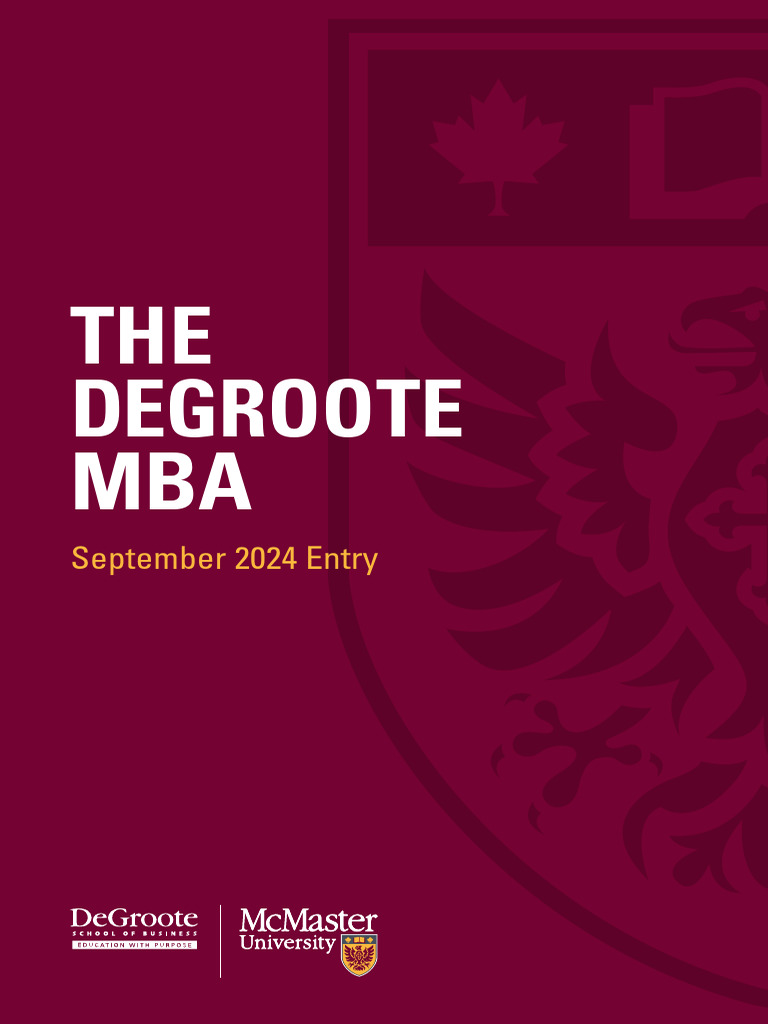 2024 MBA Entry Brochure International Digital | PDF | Master Of ...