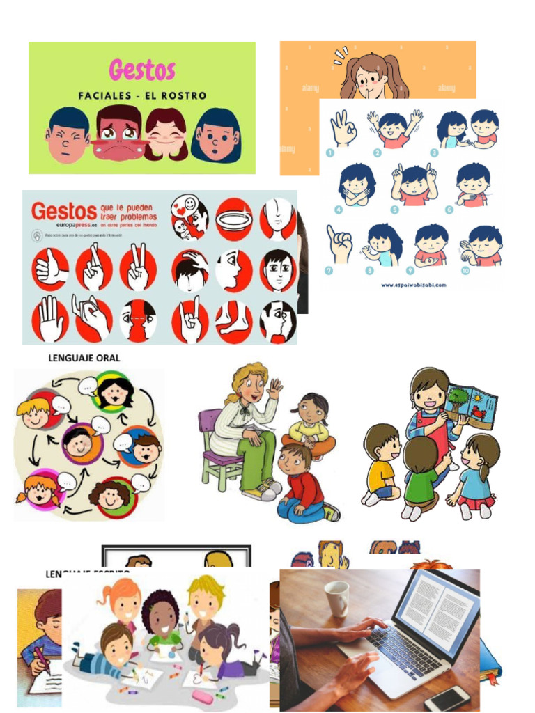 Lenguaje Oral, Escrito Gestual | PDF