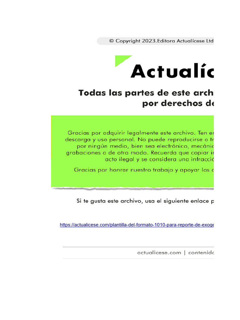 Formato 1010 Exógena 2022: Guía Completa | PDF | Contabilidad | Impuestos