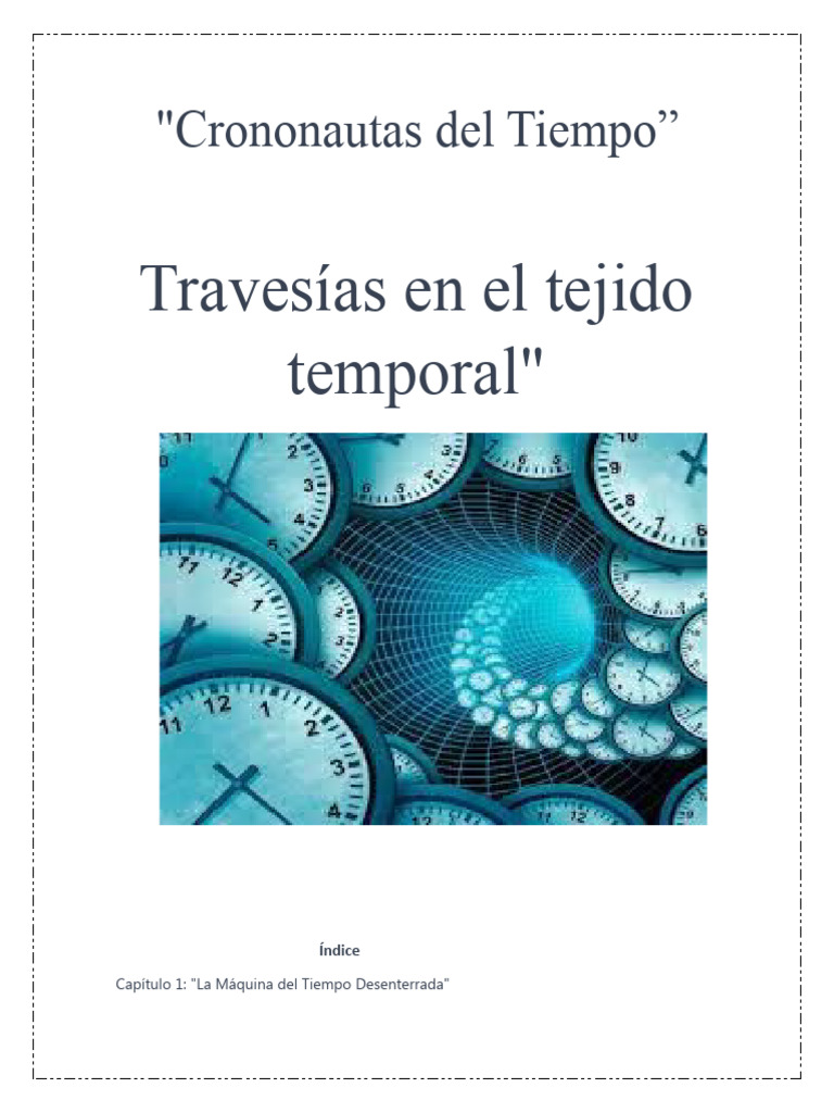 Crononautas Del Tiempo | PDF | Viaje en el tiempo | Hora