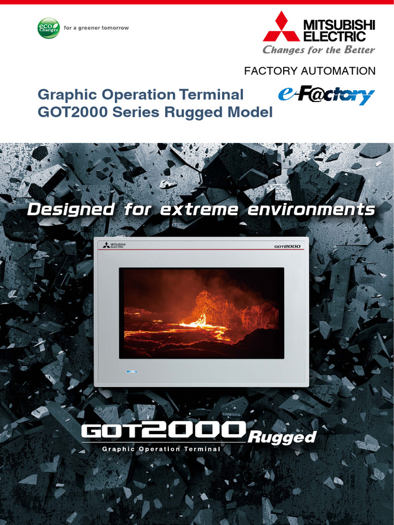 l08555enga - GOT2000 Rugged Catalogue | PDF | Usb | Computing