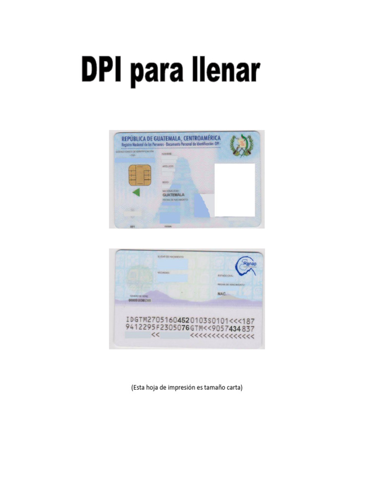 DPI para Llenar | PDF