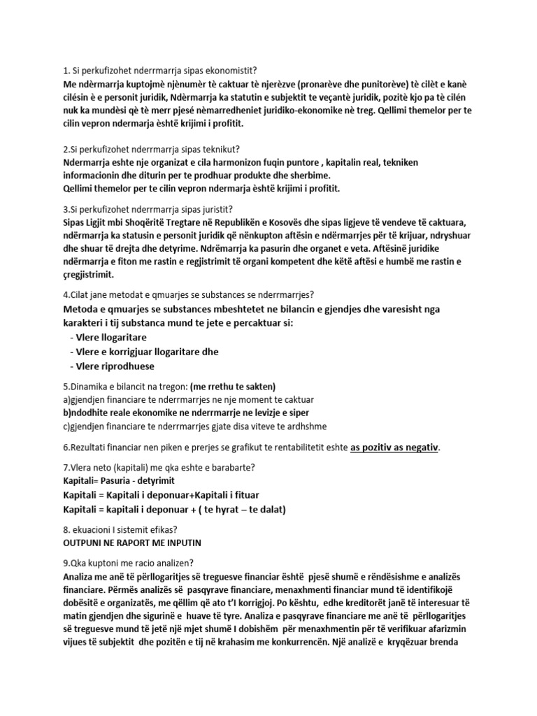 Analiz Pytje Te Testeve 1 | PDF