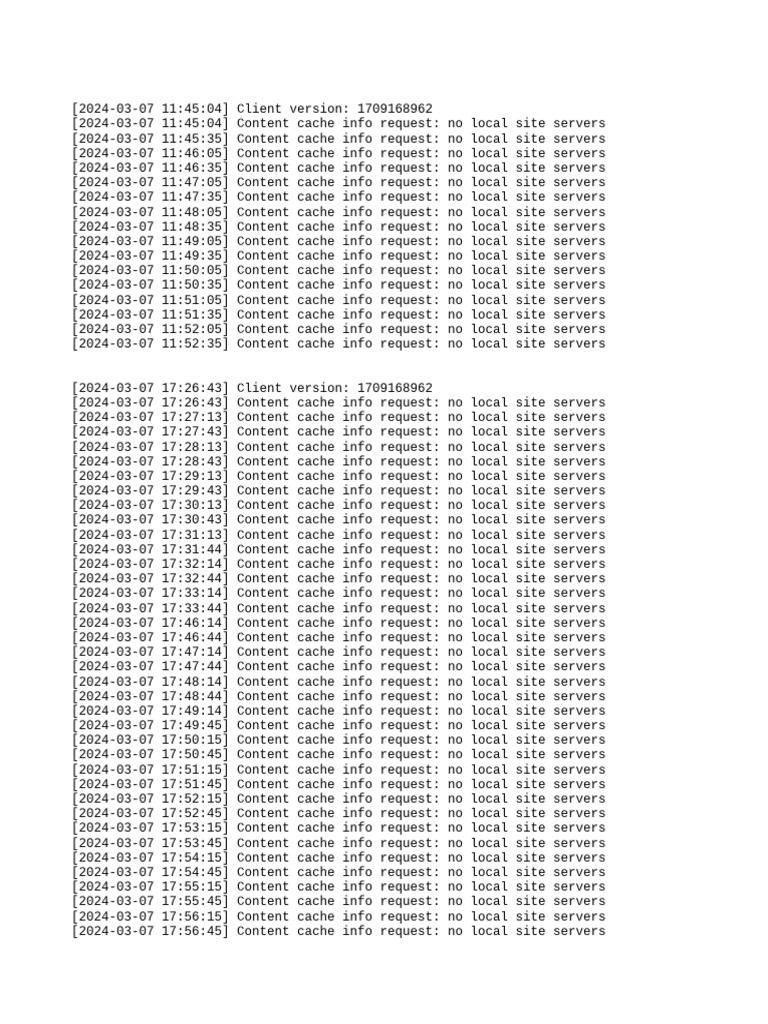 Sitelicense Log | PDF | Cache (Computing) | Software