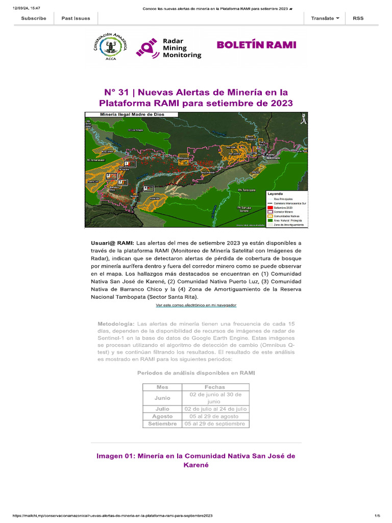 Boletín 31 RAMI | PDF