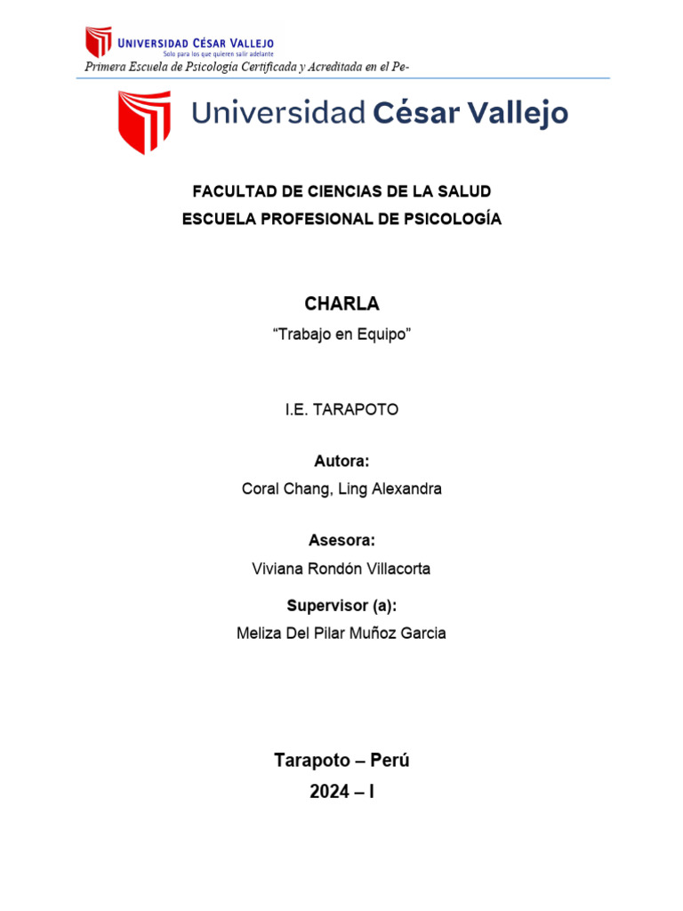 Formato de Charla | PDF