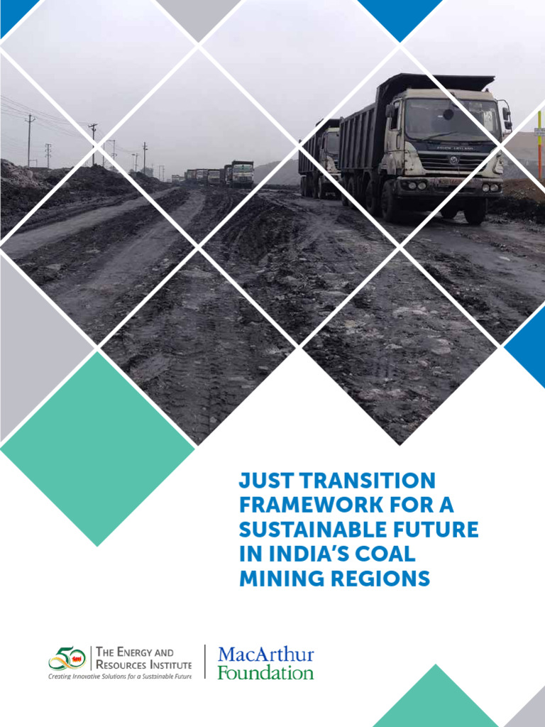 Just Transition Framework for a Sustainable Future in India’s Coal Mining Regions | PDF ...