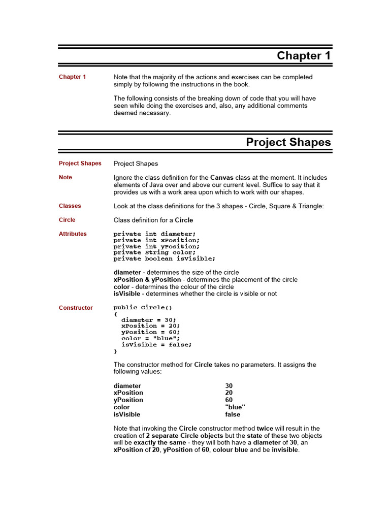 Solutions 1 Pdf Method Computer Programming Constructor Object Oriented Programming