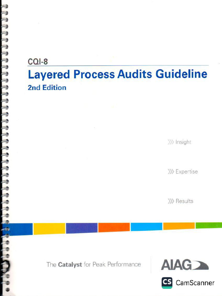 LAYERED PROCESS AUDITS GUIDELINE | PDF