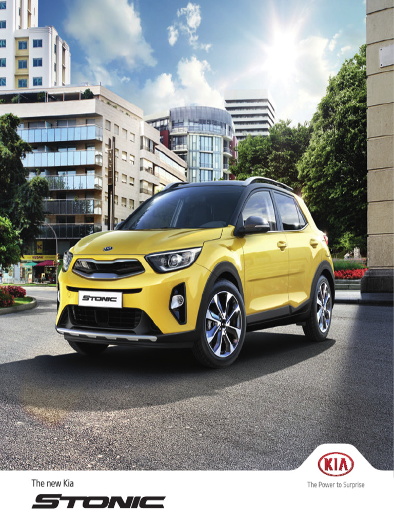Kia Stonic | PDF | Parking | Manual Transmission