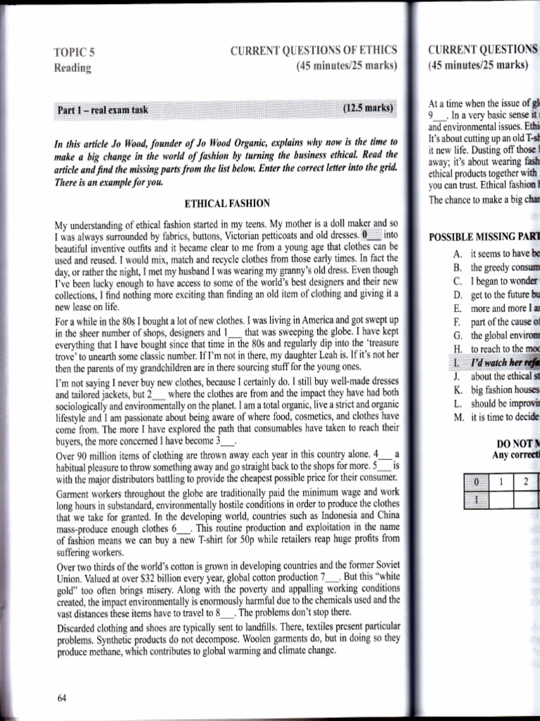 ECL 5-Ös | PDF | Copyright Infringement | Clothing