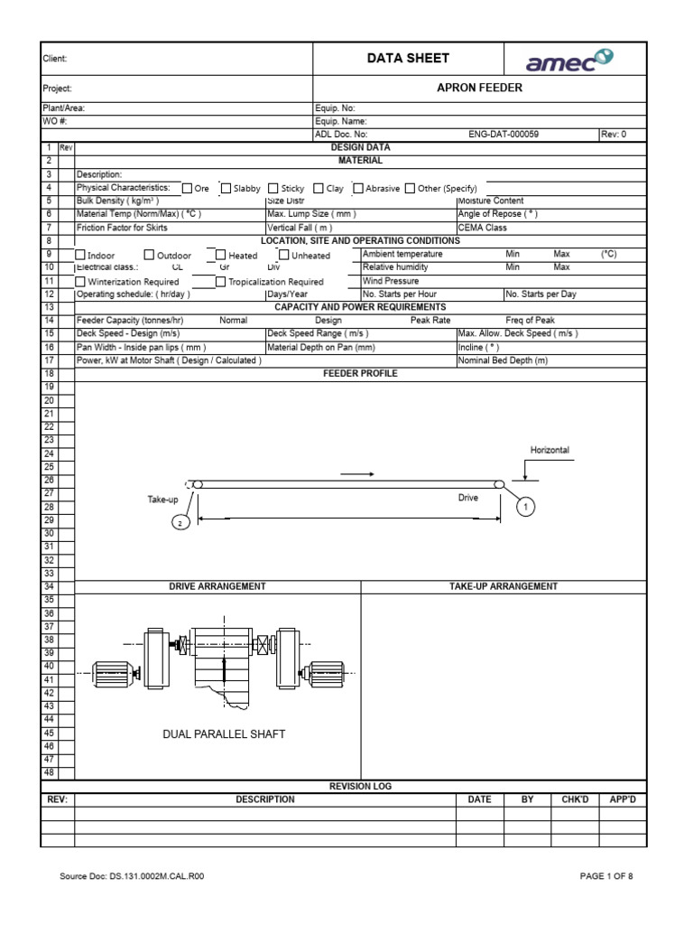 Apron Feeder | PDF | Electric Motor | Mechanical Engineering