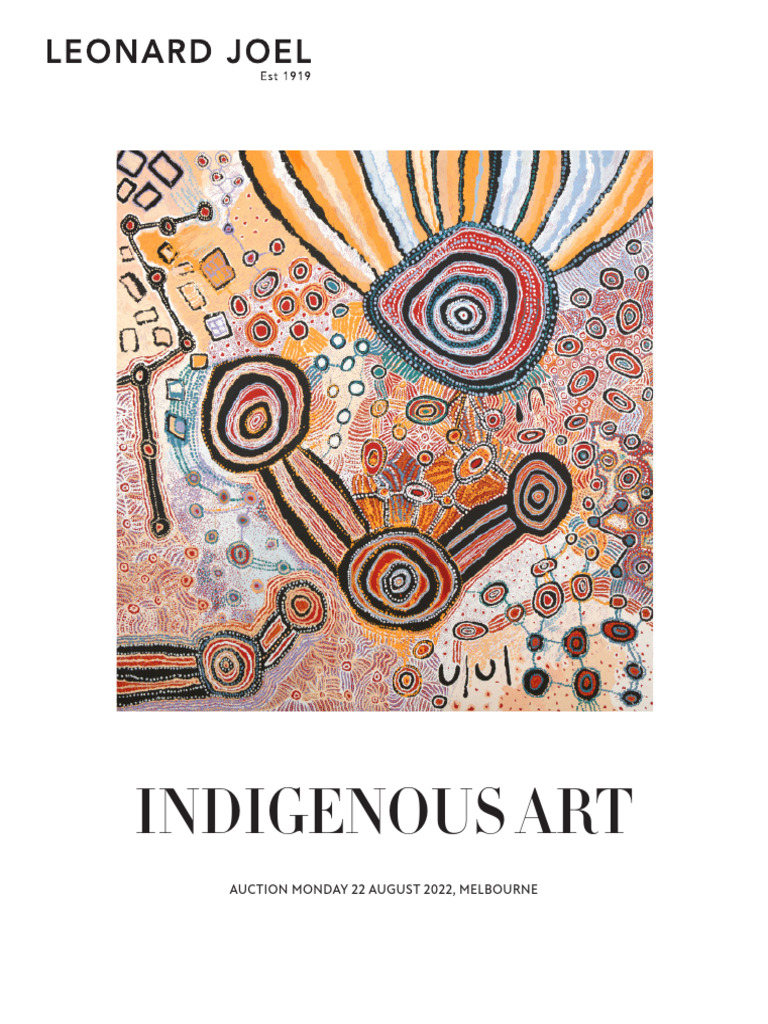 Indigenous Art Catalogue Leonard Joel | PDF