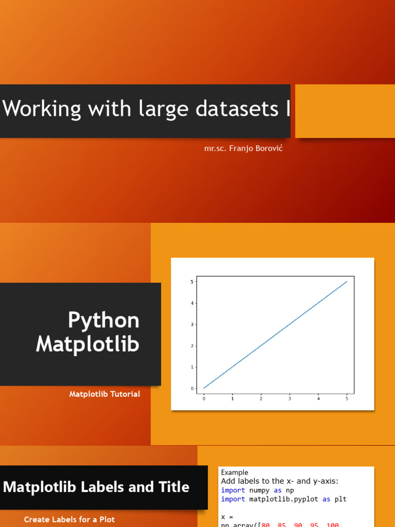 Python Matplotlib 2 | PDF | Histogram | Color